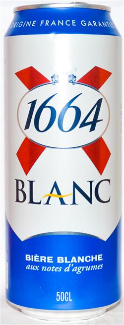 1664 DE KRONENBOURG-Beer -white-500mL-France
